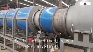 indirect heating rotary drum dryer machine various materials