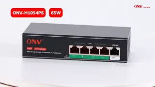 5 port 10/100m smart poe switch with 30w per port and watchdog function
