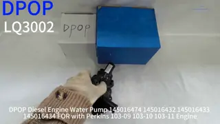 dpop diesel engine water pump 145016474 145016432 145016433 145016434 with perkins 103-09 103-10 103
