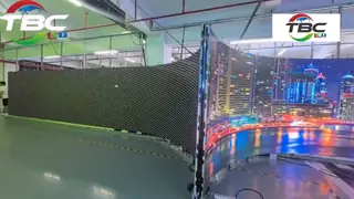 high-resolution indoor p1.5mm creative led display flexible modules refresh rate 3840hz
