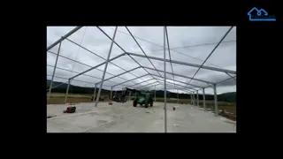 luxury aluminum outdoor banquet tents white color fireproof big outdoor tents for sale