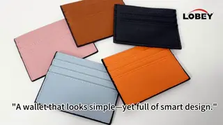 mens rfid blocking id card holder wallet with compartments oem