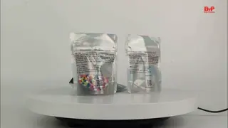 premium custom printed matte stand up ziplock mylar bags resealable smell proof food grade pouch