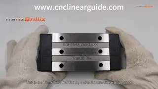 rgh35ha long block roller linear guide for heavy load cnc systems