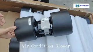 3800rpm 600m³/h 74db(a) 6a bus blower fan zhf-272- a-01 ts16949