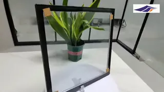 10mm low e folding hollow insulated glass panel lightweight balcony