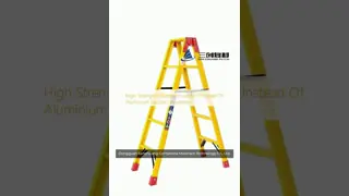 high strength fiberglass ladders instead of aluminium ladders insulation