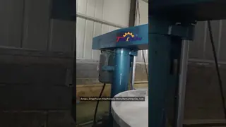 lifting high speed disperser 2.2 - 37 kw main motor impeller 160-500mm