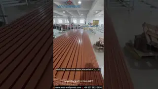 177*13mm exterior wpc wall panel weather shielded vibrant co extrusion