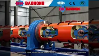 aluminum wire tubular stranding machine cable making machine