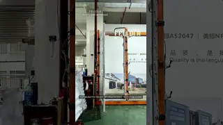 australian standard swing door with minimalist slim frame and wind & rain resistant double-layer
