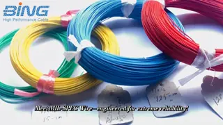 m22759/9 hookup wire silver plated copper 1000v ptfe insulation for power heating building