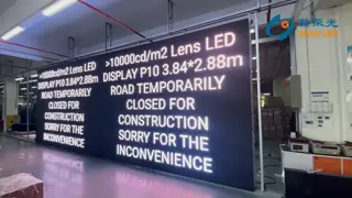 lens backside maintenance led display led screen high brightness p4.75 p6.67 p8 p10