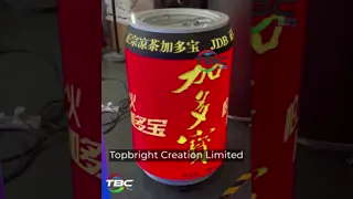 creative p1.86mm indoor gob soda can led display with fridge keeping drinks cold while lighting