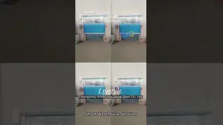 high-speed & high-frequency performance industrial pvc high speed door for factory internal access