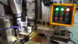 automatic straightening, cutting & thread forming machine