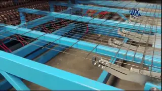 roll height 2.4m welded wire mesh machine capacity 300 rolls per day