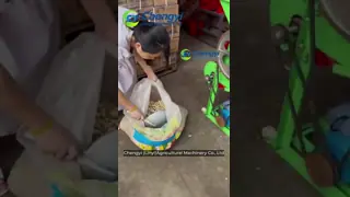 industrial peanut shelling machine: high rate dual-fan cleaning for oil plants