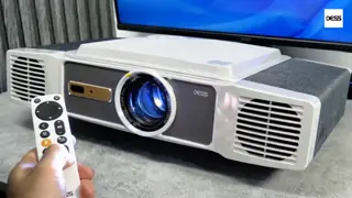 4k decoding home theater projector 65w cinematic audio 300