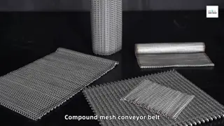 food industry 304 stainless steel conveyor belt customizable dimension