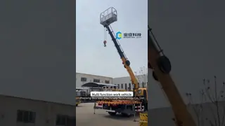 multi-purpose construction crane - 12-16 ton truck crane ce certified utility vehicle