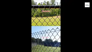 50mmx50mm vinyl coated steel chain link fence diamond 8 foot easy install