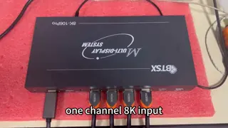 1×hdmi 2.1 and 1×dp 1.4 multi-screen video controller with accessories 1×12v5a power adapter