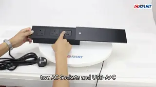 boss tabletop sliding socket uk desk mounted power outlet for workstation