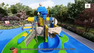 mini amusement park suitable for school training center kids playground sets outdoor play equipment