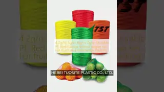 durable pe knitted tubular net sleeve 4.2g/m-16g/m for fruit and vegetable packing