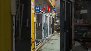 as2047 certified 68 series aluminum sliding windows | high-rise wind resistant, wide view | ideal fo