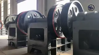 simple structure fine jaw crusher 20-70t/h granite limestone crushing equipment
