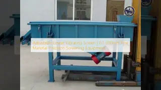 high throughput linear vibrating screen for mining quarry and aggregate processing