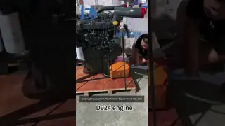 d924 diesel engine assembly for liebherr equipment excavator
