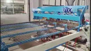 6.0mm diameter 2m width roll mesh welding machine plc