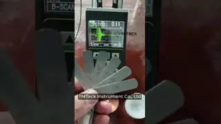 new type of handheld high-precision digital ultrasonic thickness gauge with a/b scanning tm290