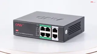 commercial grade 6 port gigabit poe switch with ieee802.3af/at support
