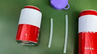 4 pack silicone soda can lids with straw, soda can covers with silicone straw bpa-free reusable