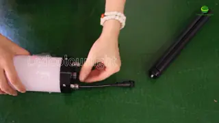 stage lighting 50mm diameter dmx digital addressable led pixel standing tube light