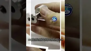cnc knurled large head insert nut, precision molding embedded fastener