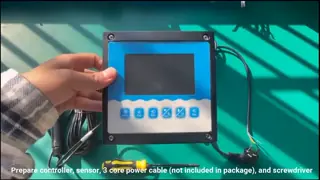 online cod bod toc turbidity controller smart menu operation 0.1～1500mg/l