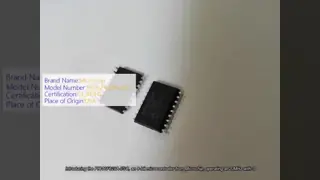 microcontroller ic integrated circuit parts 8-bit 20mhz 3.5kb (2k x 14) flash 18-soic