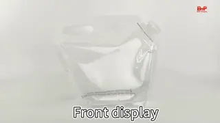 2l/3l/5l spout pouch foldable outdoor grains drink plastic bags water bag for water storage