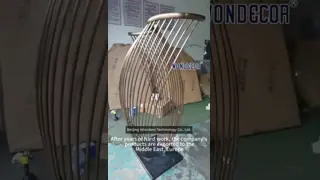 large-scale abstract outdoor square geometric metal art spiral circular tube stainless steel sculptu