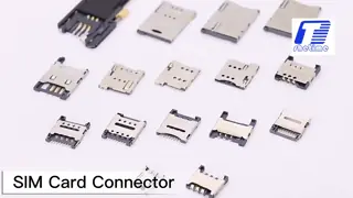 shorten type ul94v-0 micro sd card socket middle pin 1.5h tf card socket