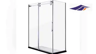 versatile shower room custom tempered glass and float glass 12mm