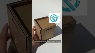 premium recycled cosmetic box eco friendly white ink screen printed packaging custom branding ready