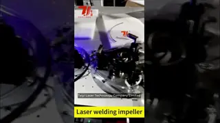 cnc automatic fiber laser welding machine for high pressure water pump impeller