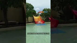 water theme park rides swimming pool fiberglass water spiral slide