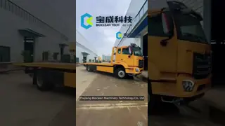 5tons 4x2 howo heavy duty electric recovery towing wrecker tow body truck